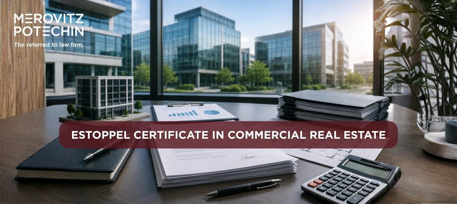 What is an Estoppel Certificate in Commercial Real Estate?